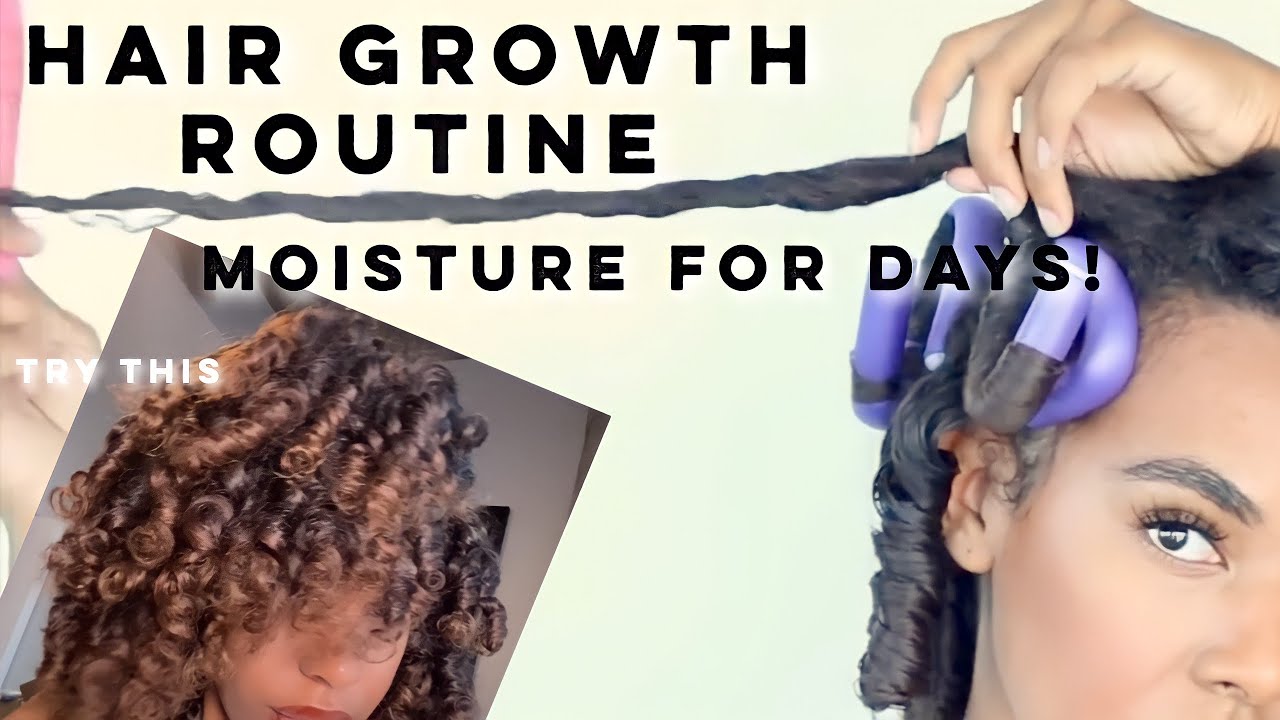My ultimate healthy hair growth routine! Length retention