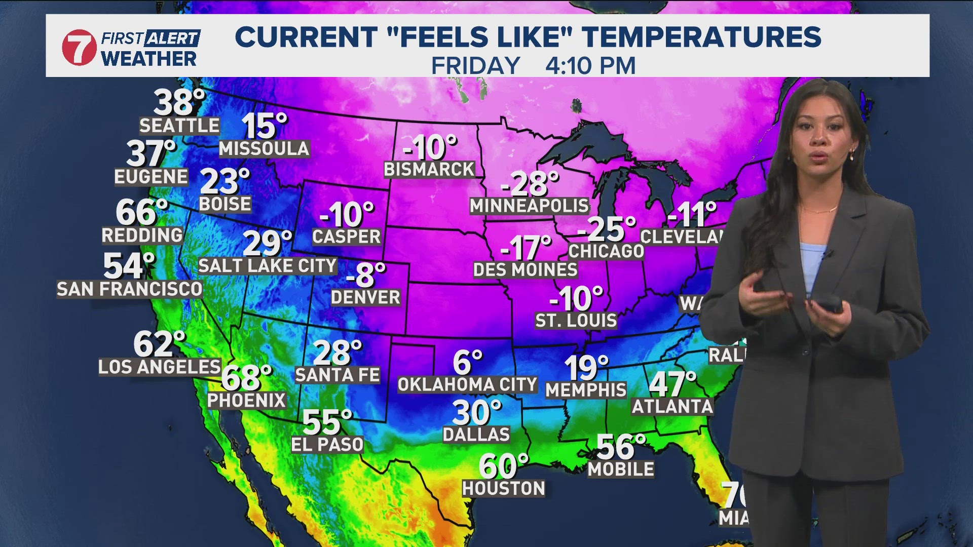 Idaho sees cold temperatures as winter storm sweeps the nation