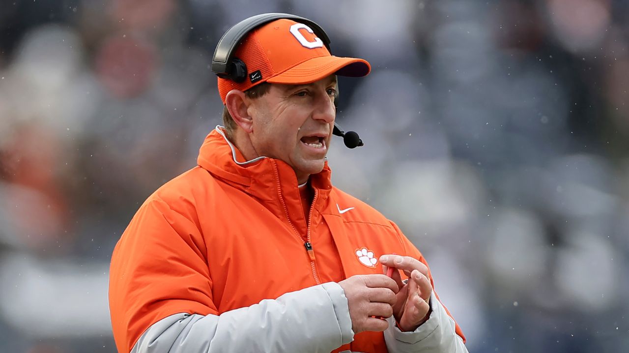 Clemson coach Swinney alleges tampering by Ole Miss’ Golding, calls for ...
