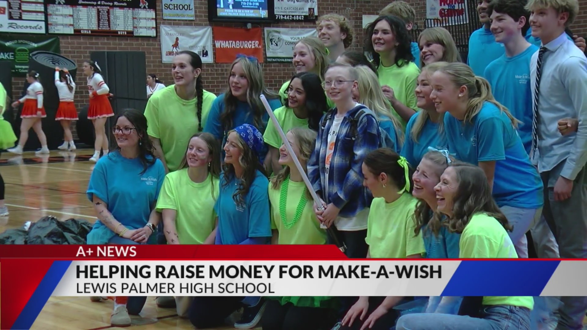 Lewis-Palmer helps raise money for Make-A-Wish