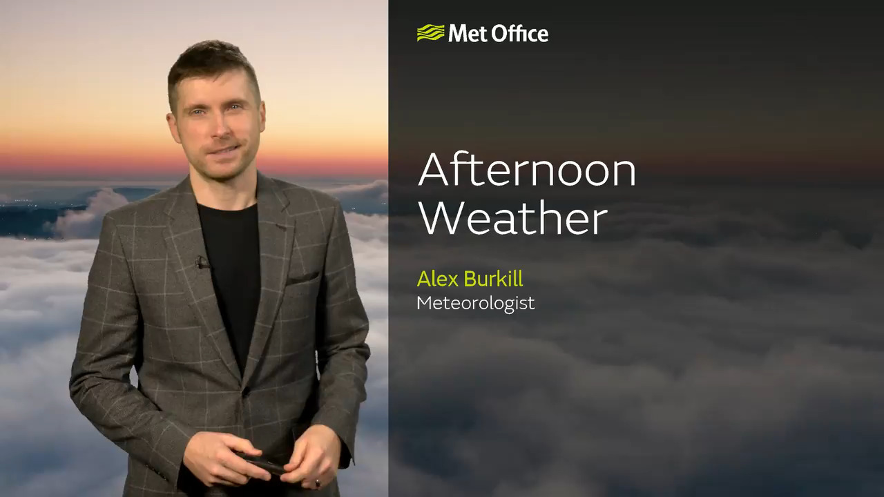 Met Office Friday afternoon weather forecast 19/12/25