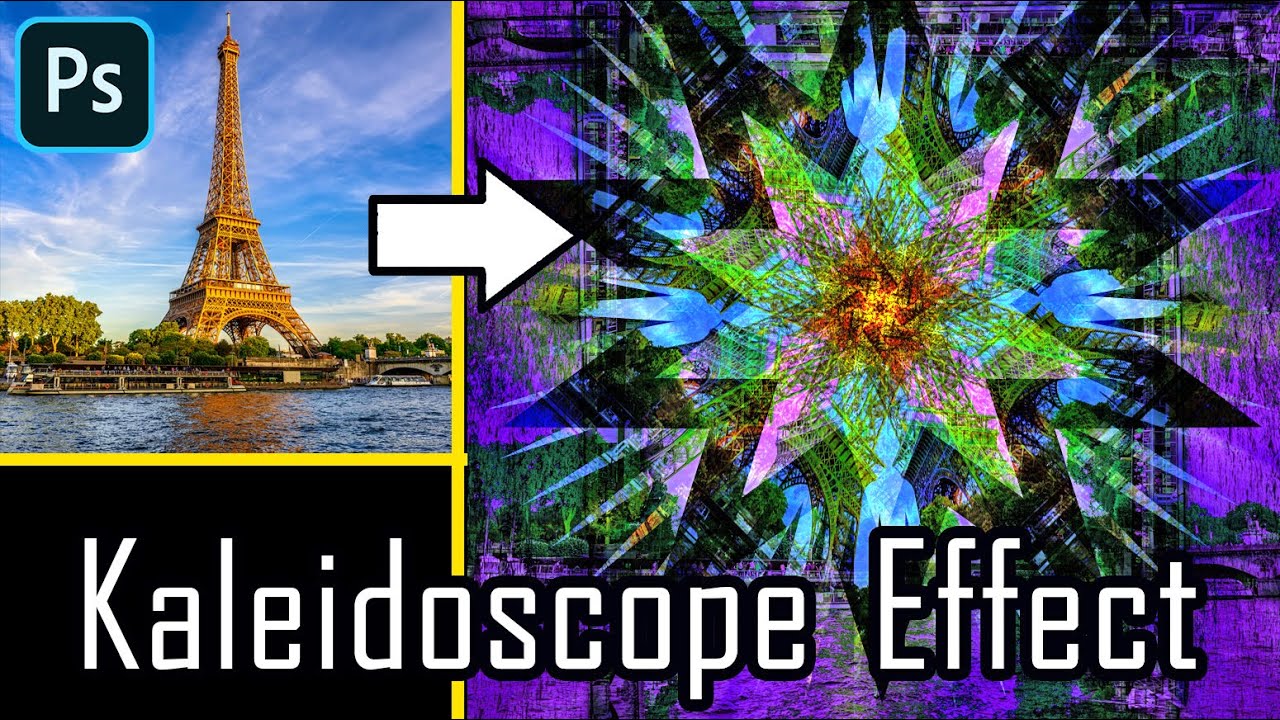 Photoshop: Create kaleidoscopes from photos!