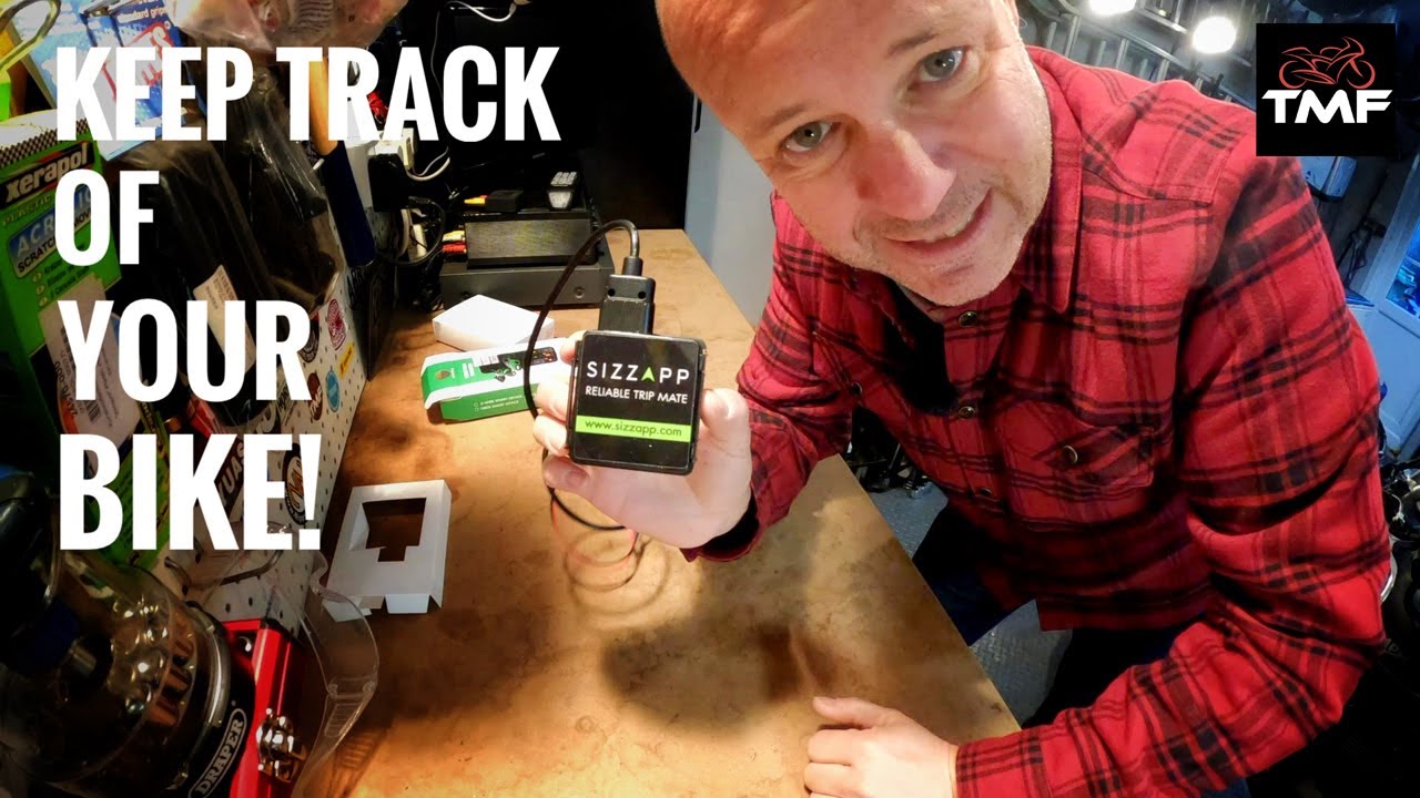 Keep track of your bike! - Sizzapp monitoring device install & review 4K