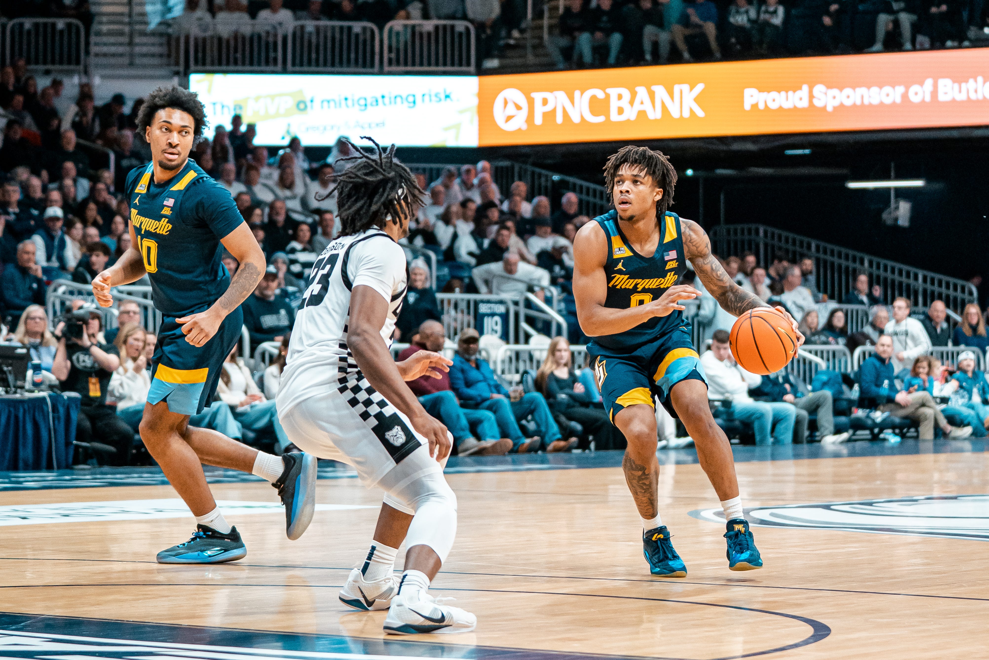 Marquette can't get over hump at Butler and falls, 87-76