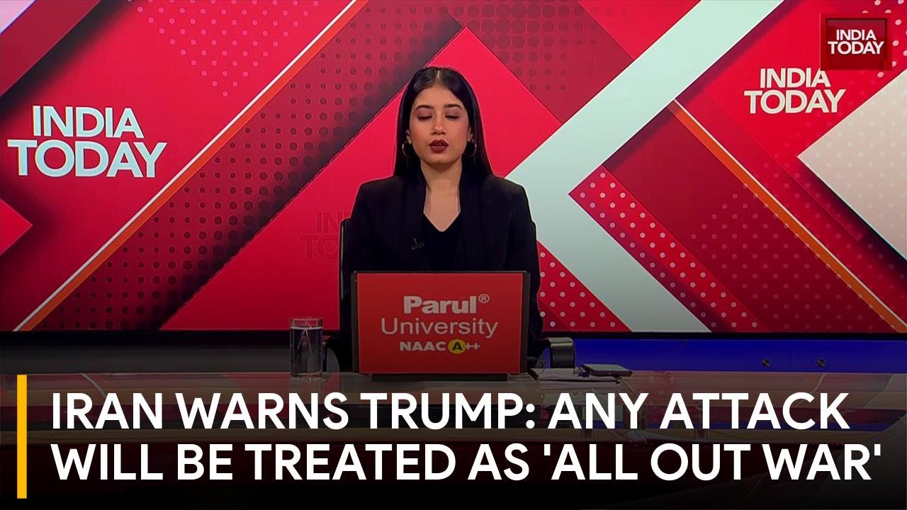 Iran warns Donald Trump of 'all out war' as US intensifies military ...