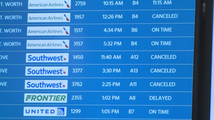 San Antonio flyers may see some cancellations, delays as winter weather ...