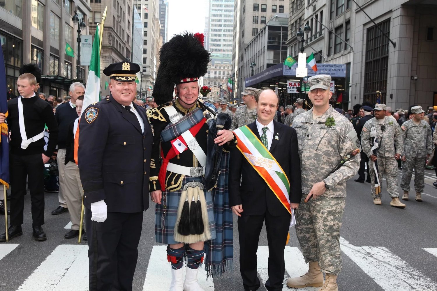 Saint Patrick's Day parade, NYC