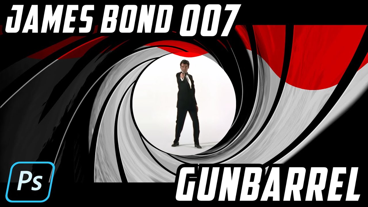 Photoshop: How to create the iconic, James Bond 007 gunbarrel
