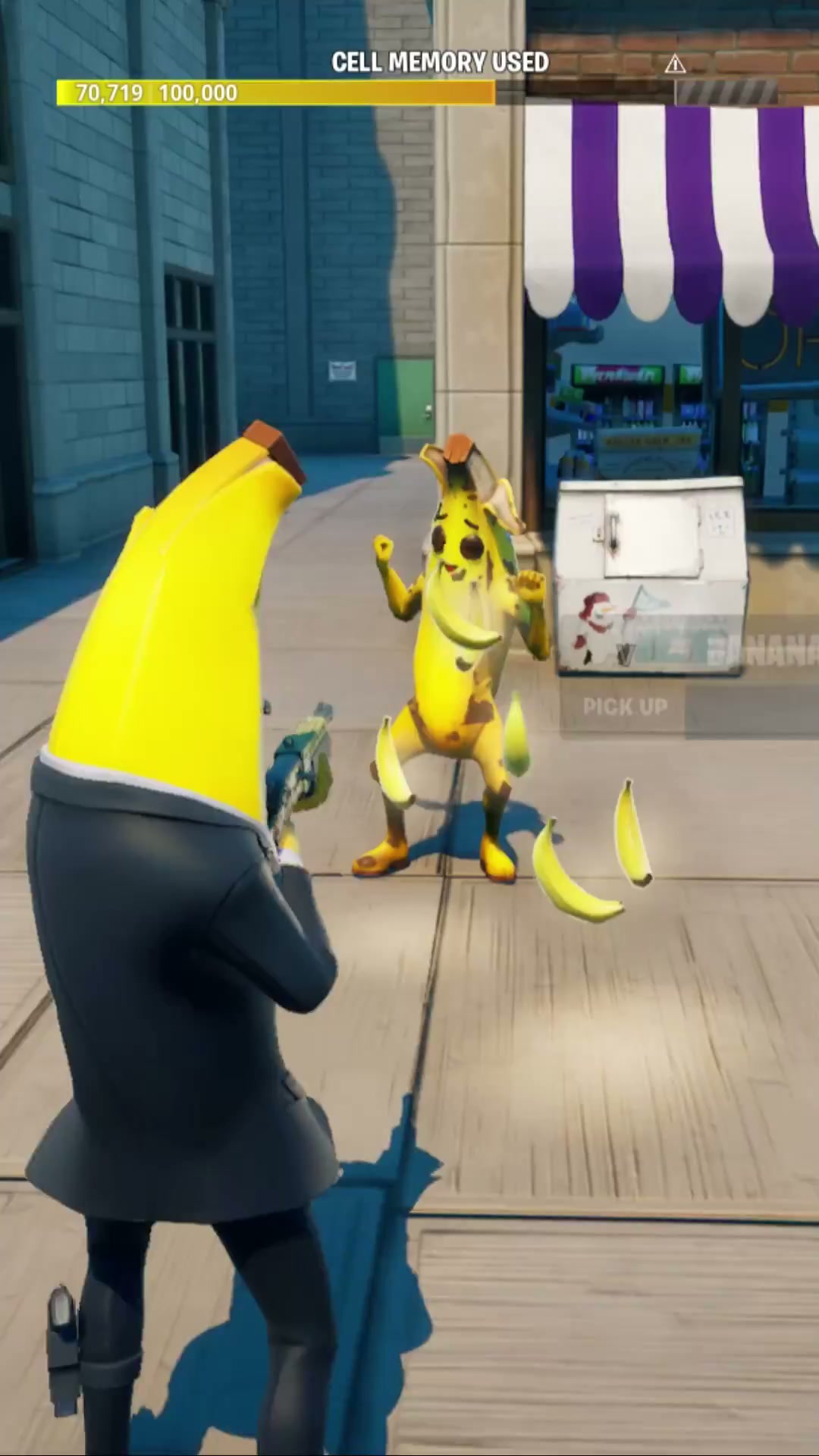 Peely wouldn't stop dropping them! 🤣😂 #shorts