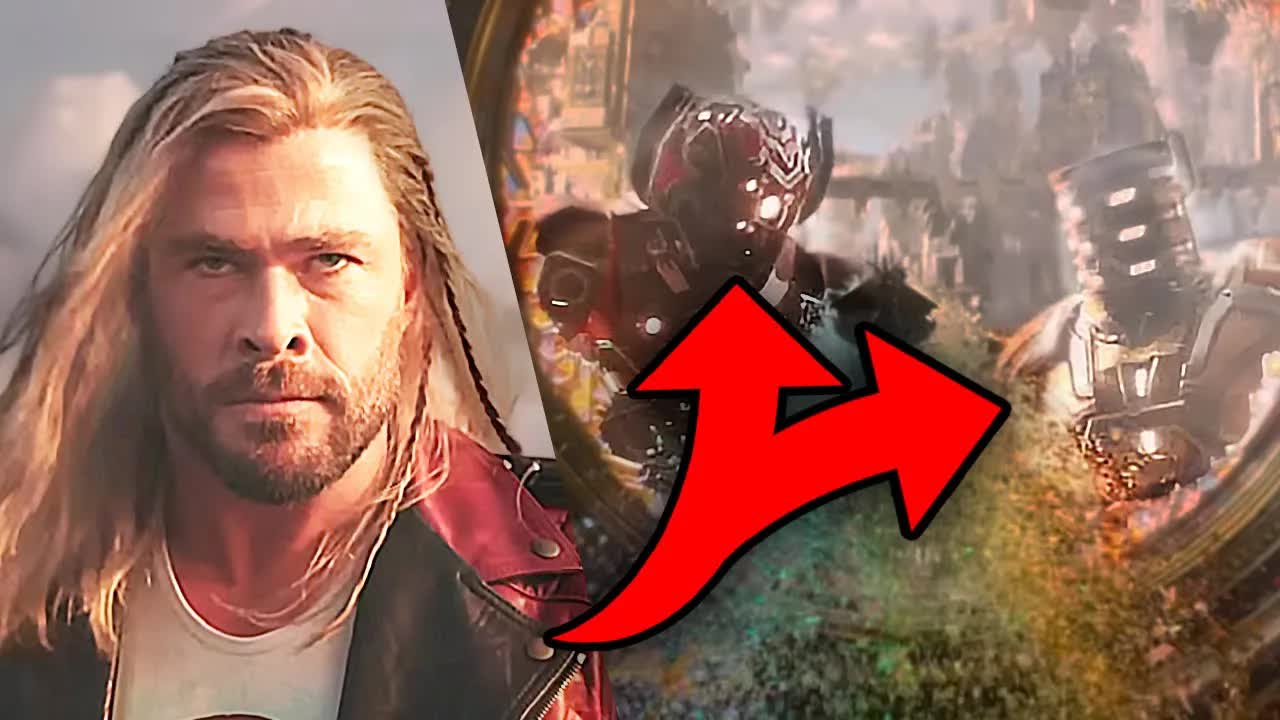 Thor Love and Thunder trailer breakdown! Celestials & Shadow Realm ...