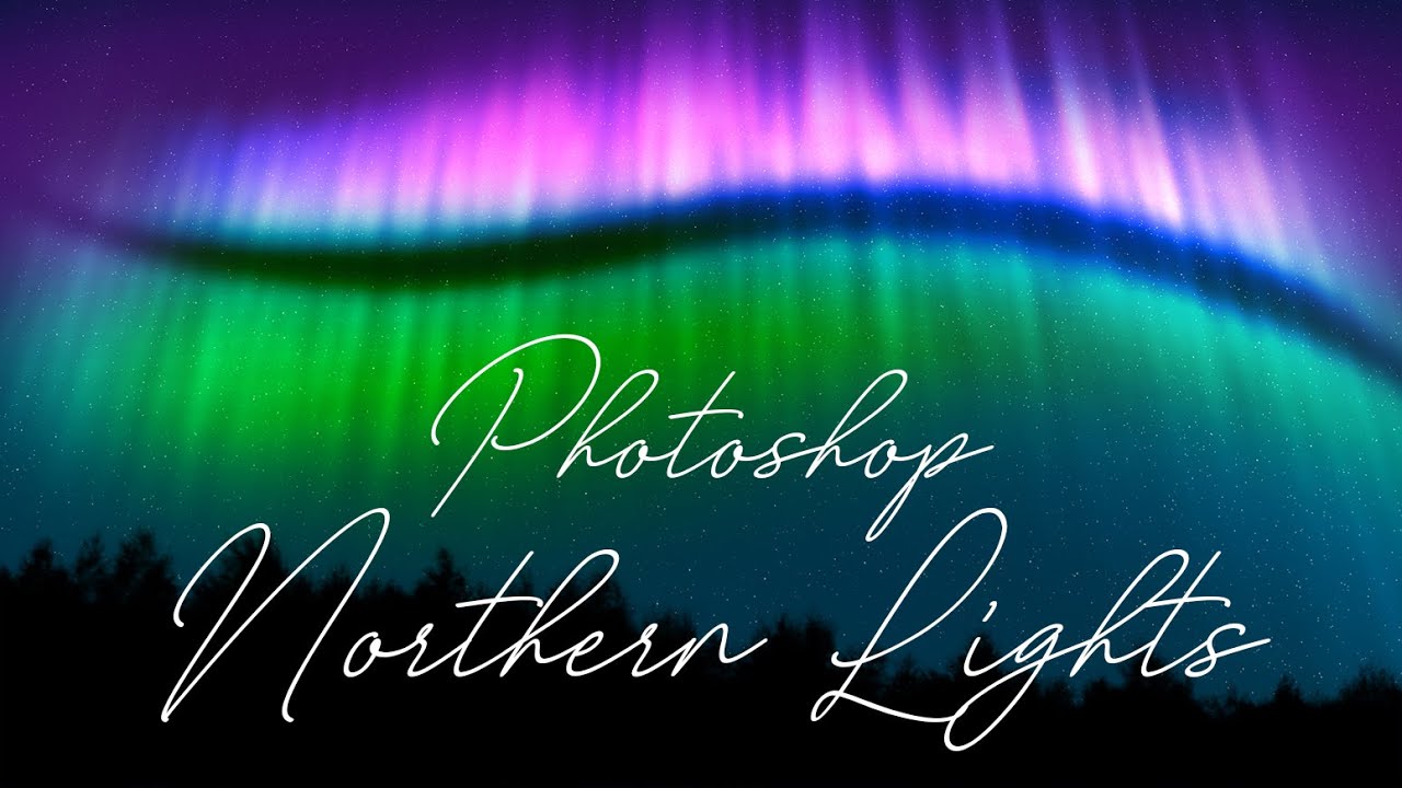 Photoshop: How to create spectacular northern lights
