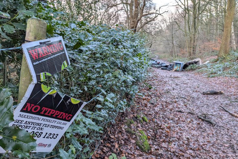 Car parts dumped on Nottinghamshire lane where fly-tipping is 'regular ...