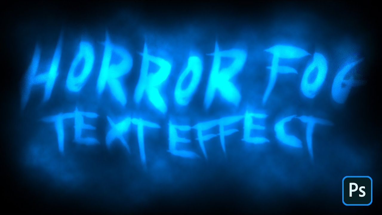Photoshop: How to create atmospheric, horror text