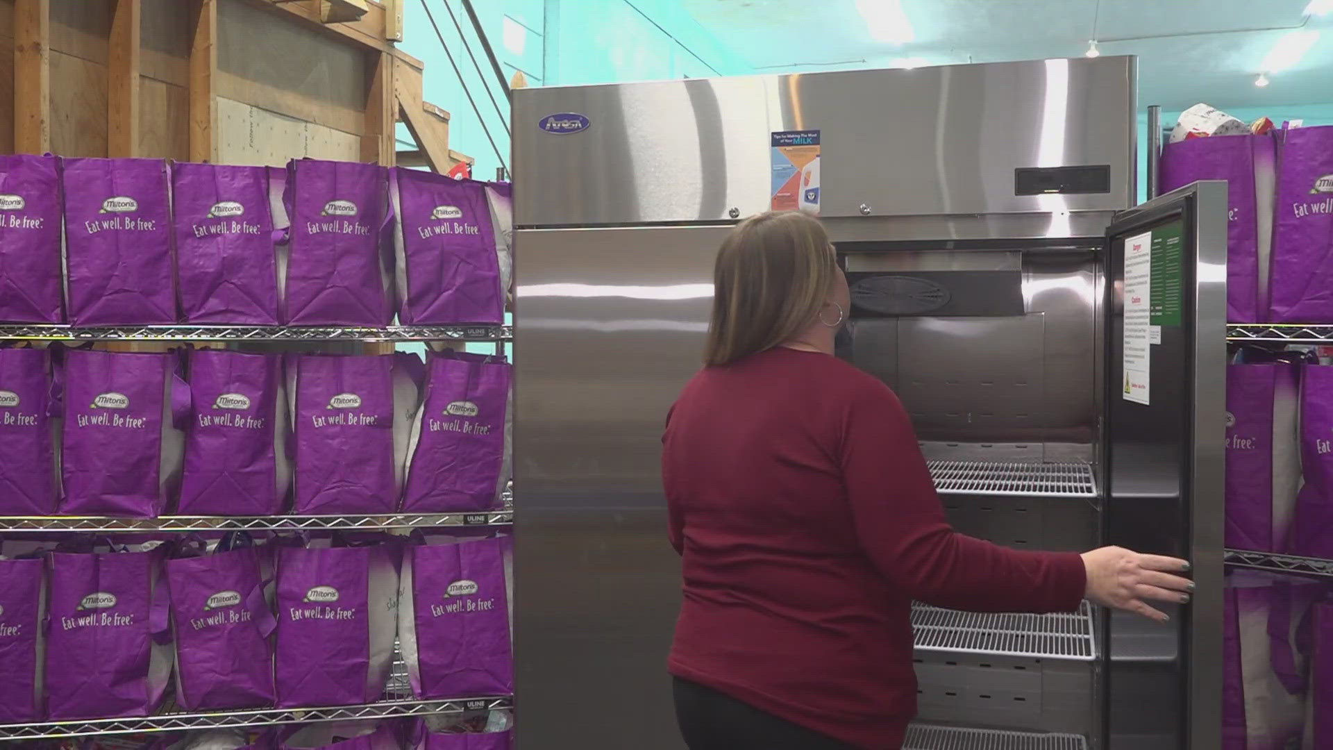 Local food pantry receives major dairy donation ahead of winter storm