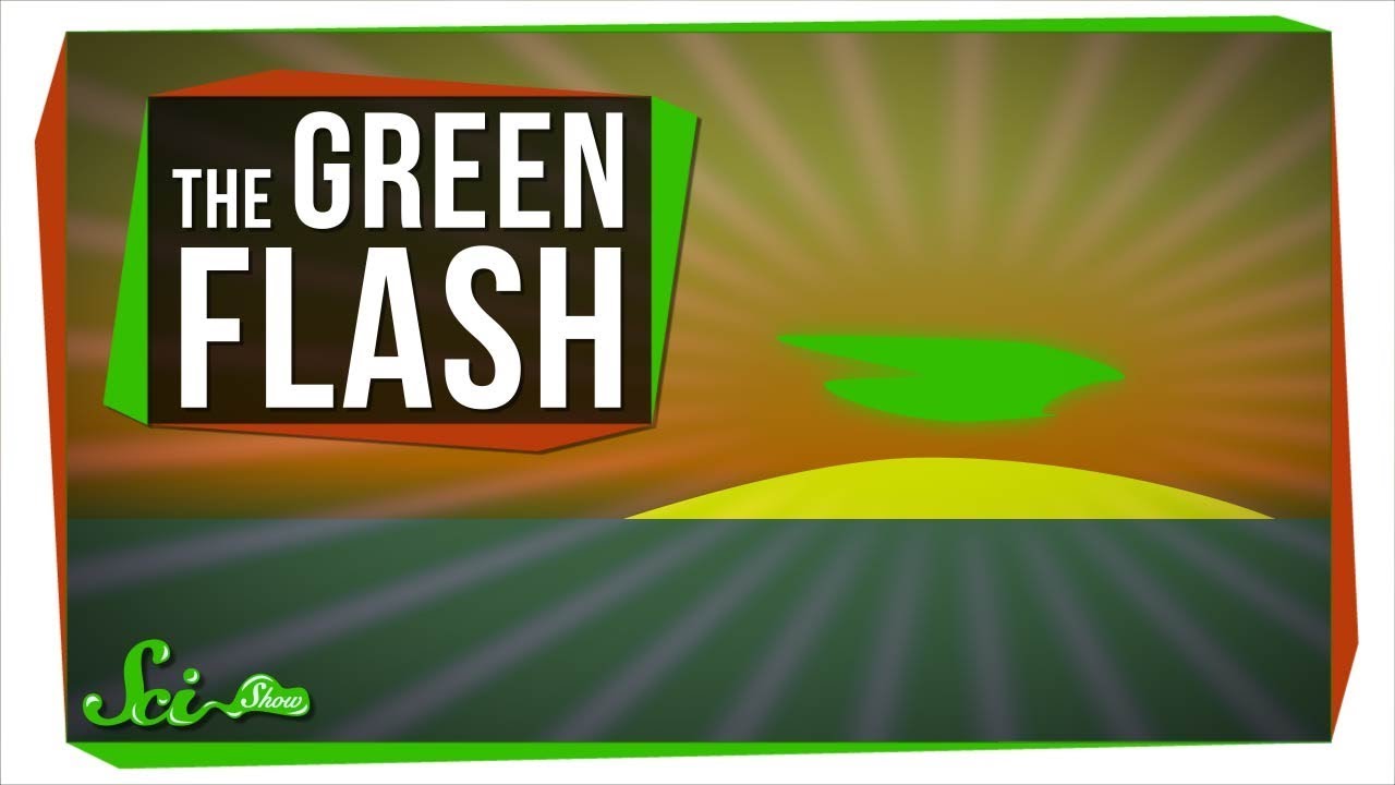 It's true: The sun really does flash green