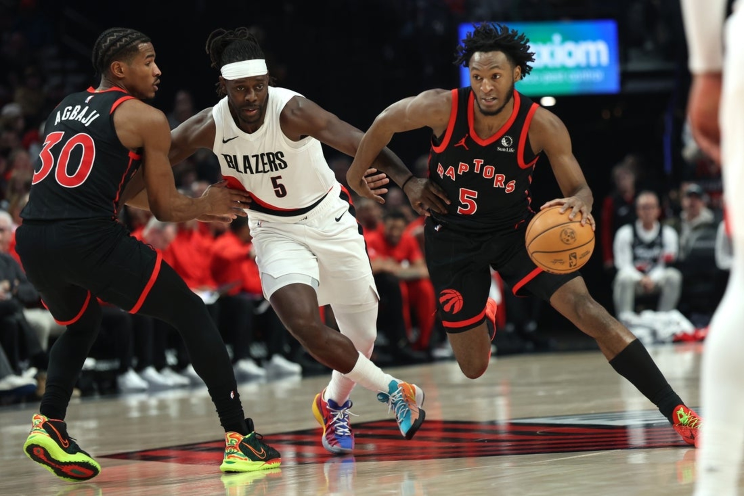 Toronto overpowers Portland for third straight win