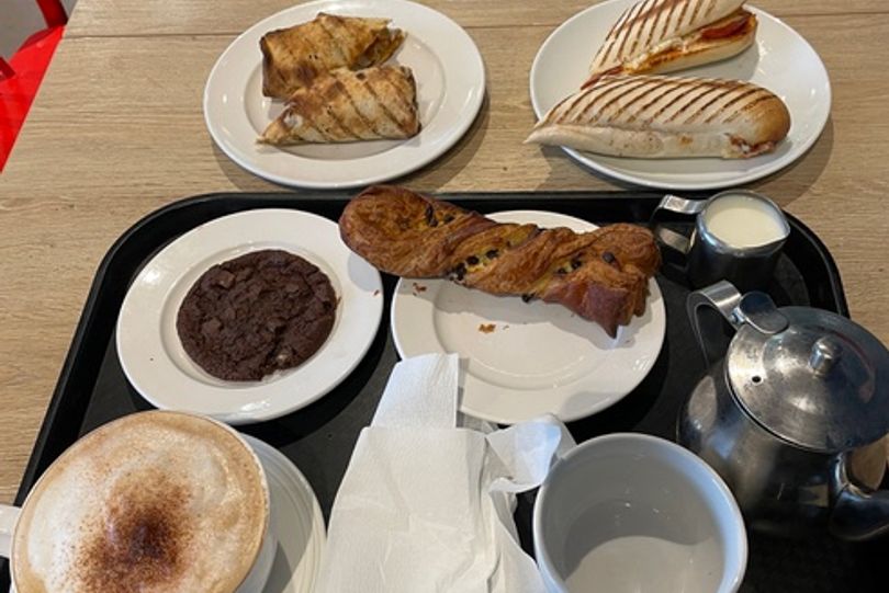 We ate at discount chain's North Wales cafe and were pretty stunned at ...