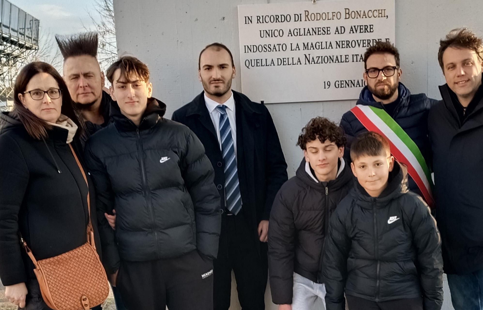 Una targa per Bonacchi. Evento allo stadio Bellucci