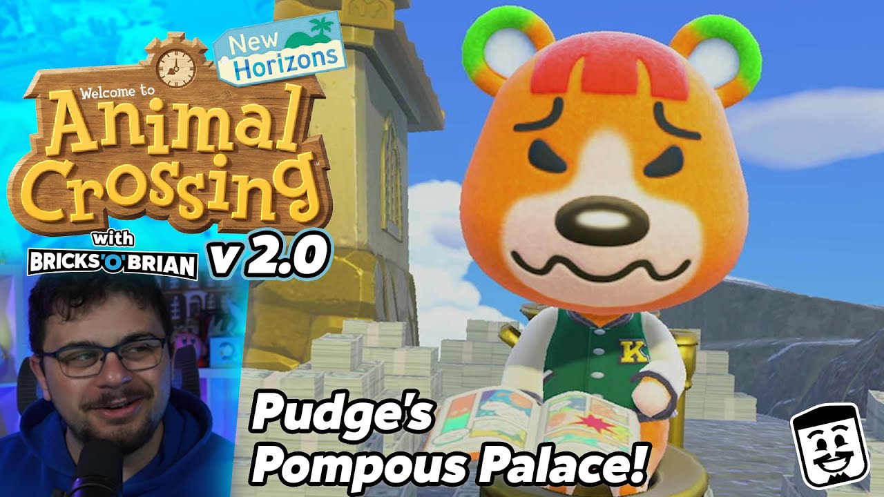 Pudge's pompous palace! - Animal Crossing New Horizons