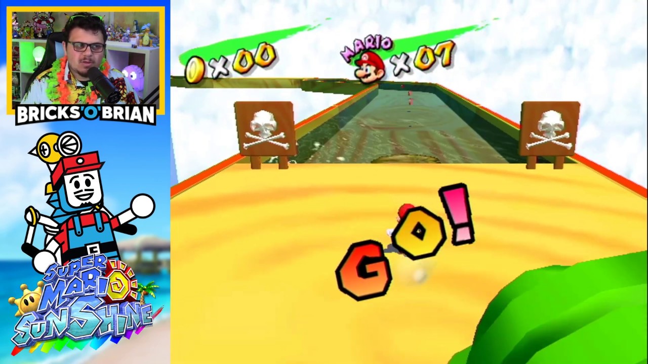 The grand finale! - Super Mario Sunshine with Bricks 'O' Brian!