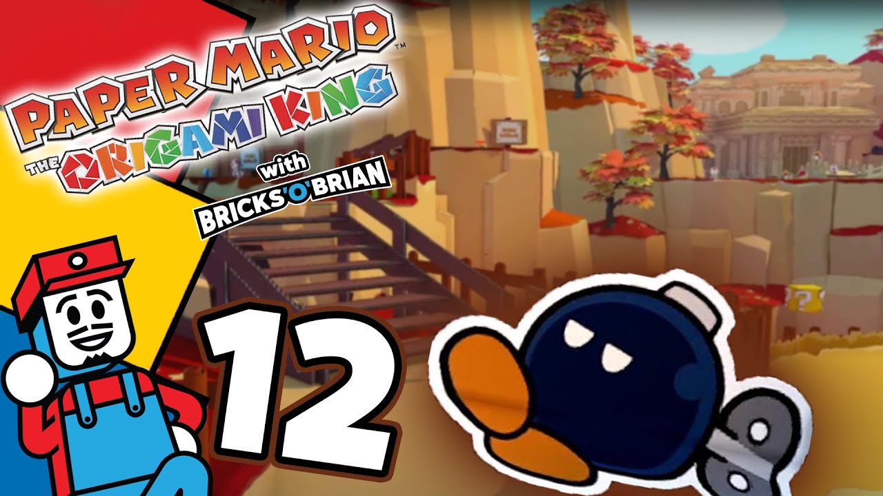 Bobby Go Bye bye! - Paper Mario Origami King with Bricks 'O' Brian
