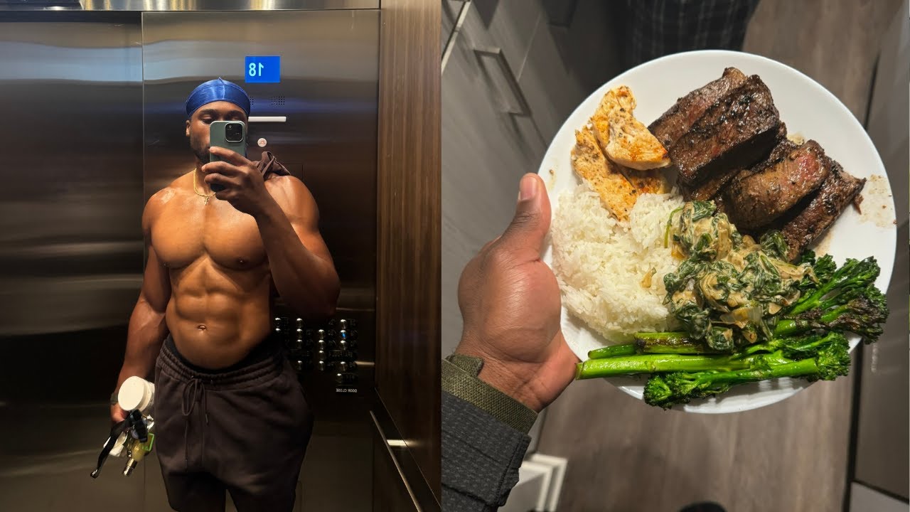 How I eat 250g+ protein day without cooking (no meal prep)