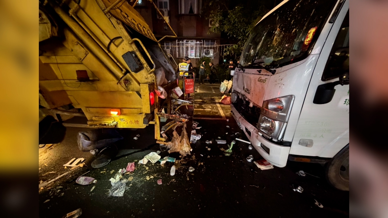 One dead, six injured in Taoyuan after recycling truck driver passes out