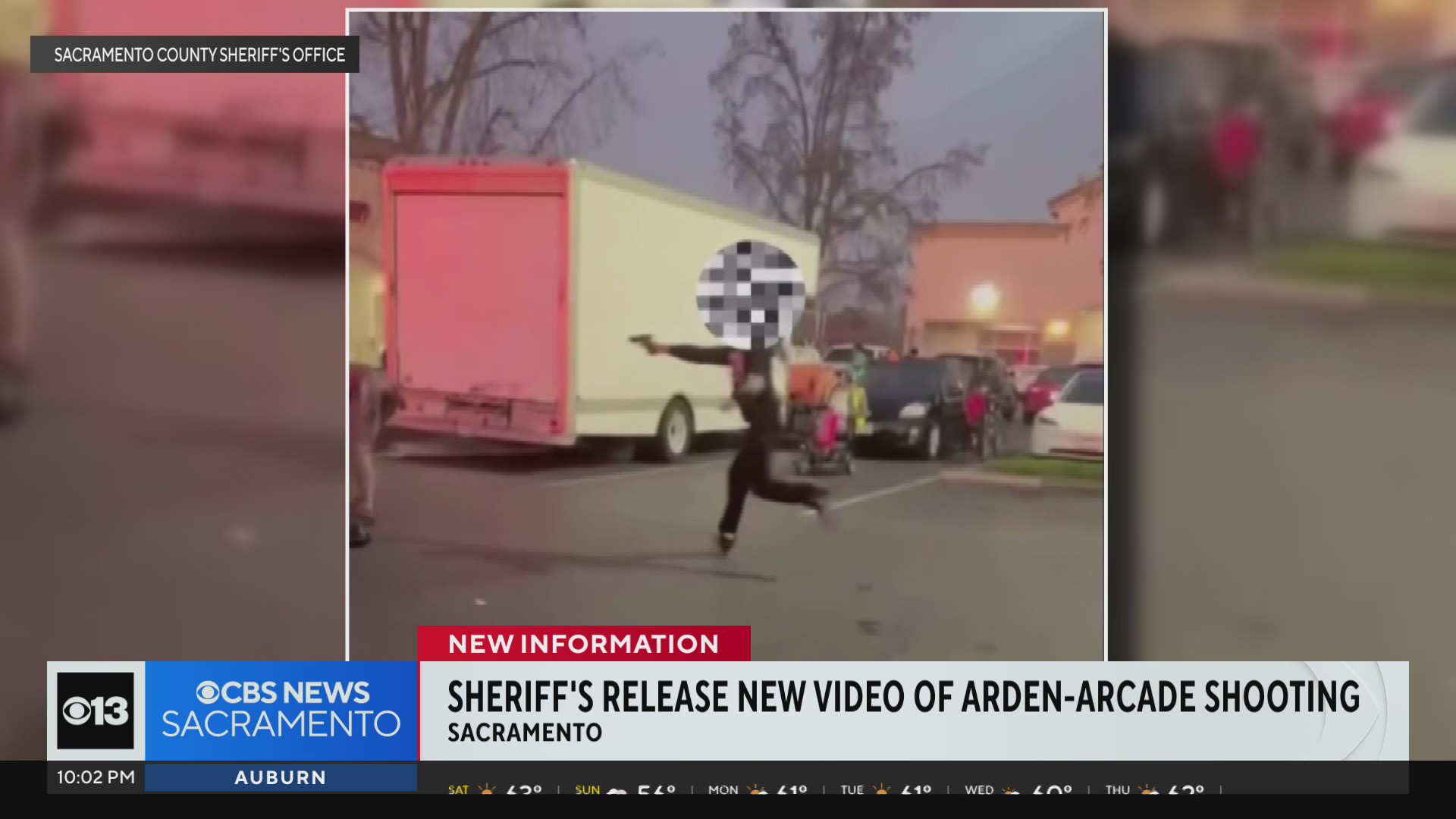 Sacramento sheriff's office releases new video of Arden-Arcade shooting
