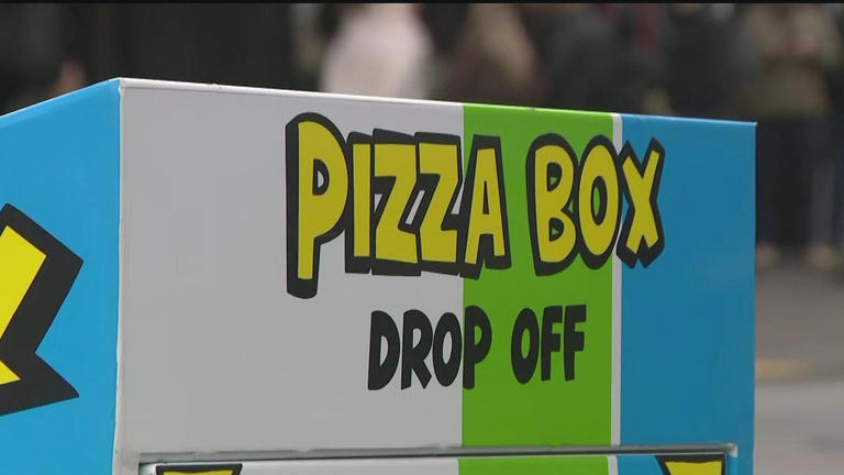 San Francisco's North Beach installs pizza box trash cans to tackle ...