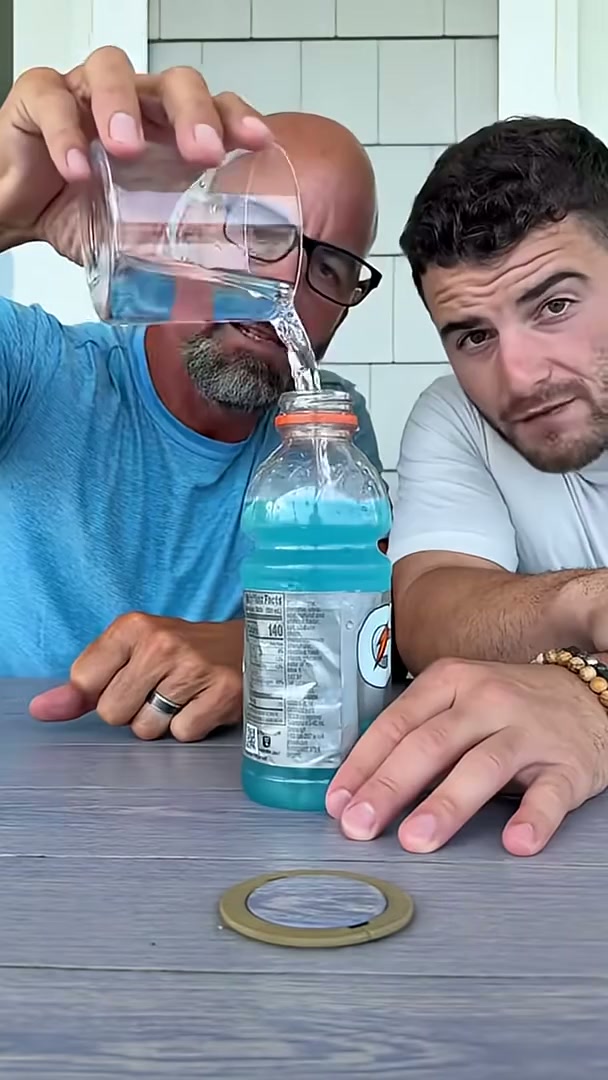 Spiked Ade vs. Water Hazard drinks
