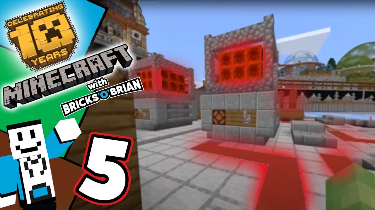 A lesson in redstone! - Minecraft 10th anniversary map showcase with ...