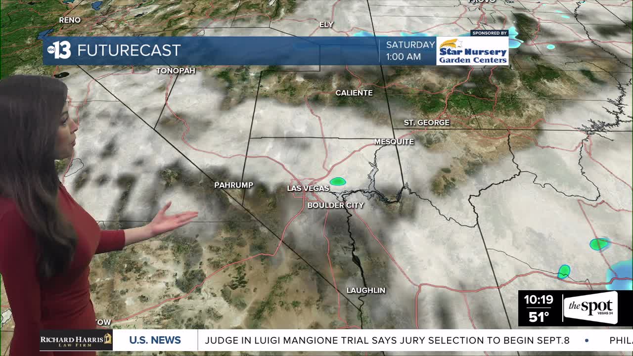 Slight chance of showers tonight