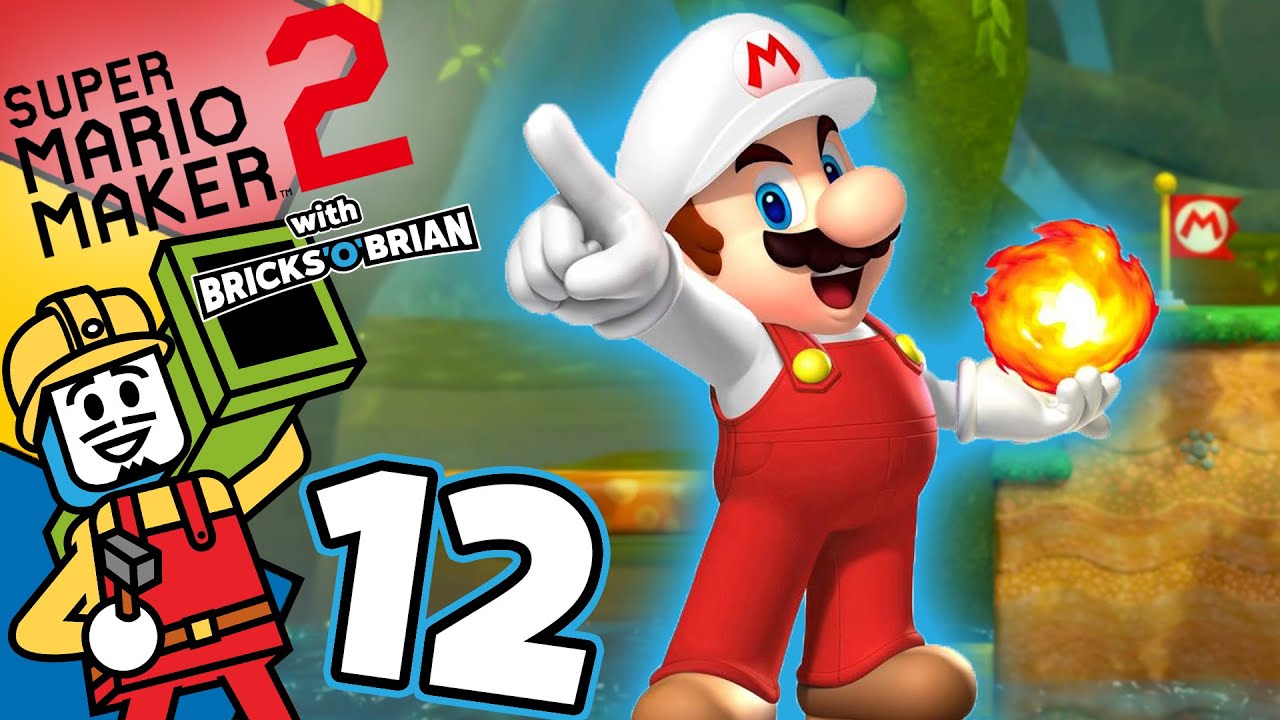 Falling toward success! - Super Mario Maker 2 with Bricks 'O' Brian