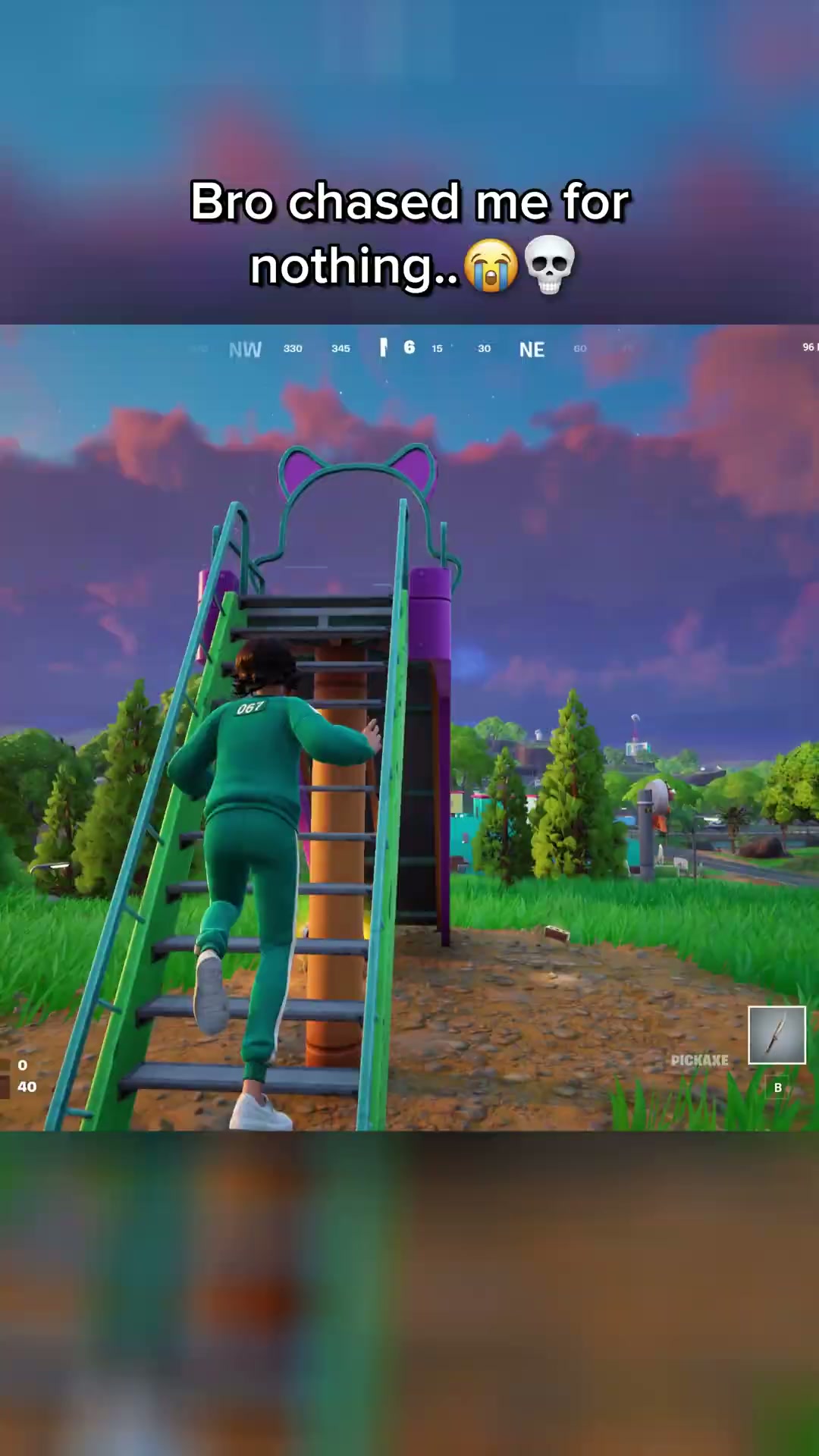 He chased me for nothing ☠️ #shorts