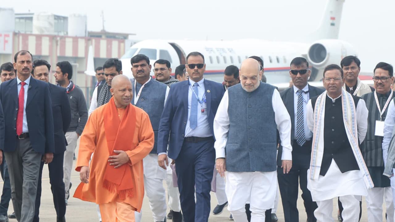 PM Modi, Amit Shah laud Uttar Pradesh's growth on foundation day