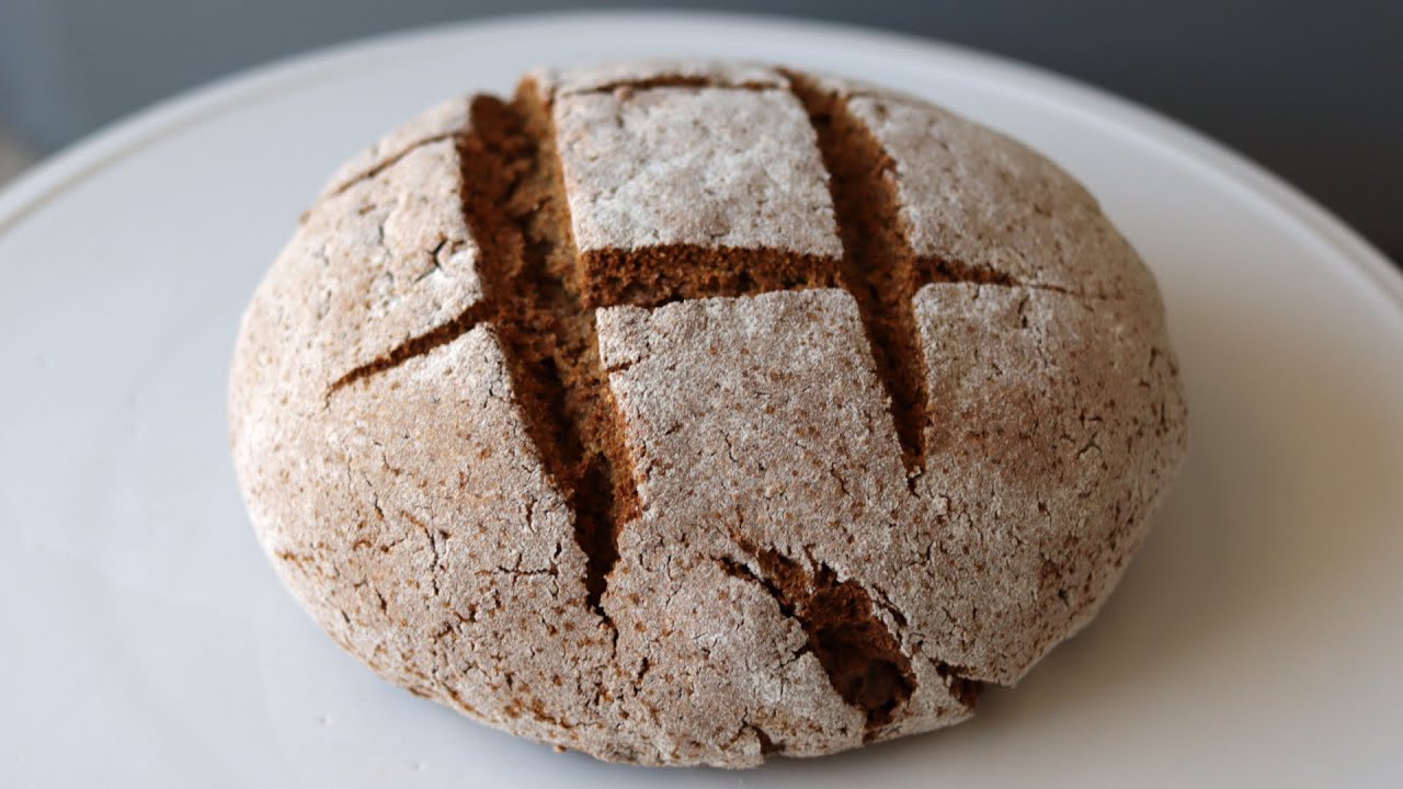 How to make rye bread | Easy soda rye bread recipe | No yeast