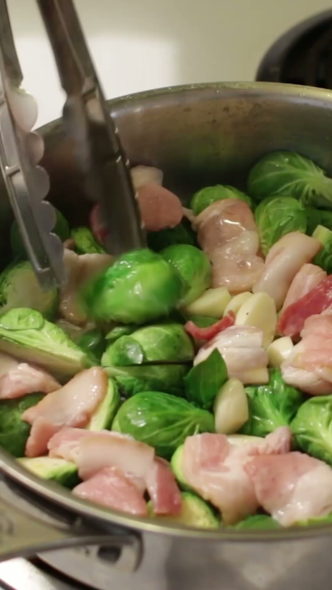 Roasted Brussels sprouts