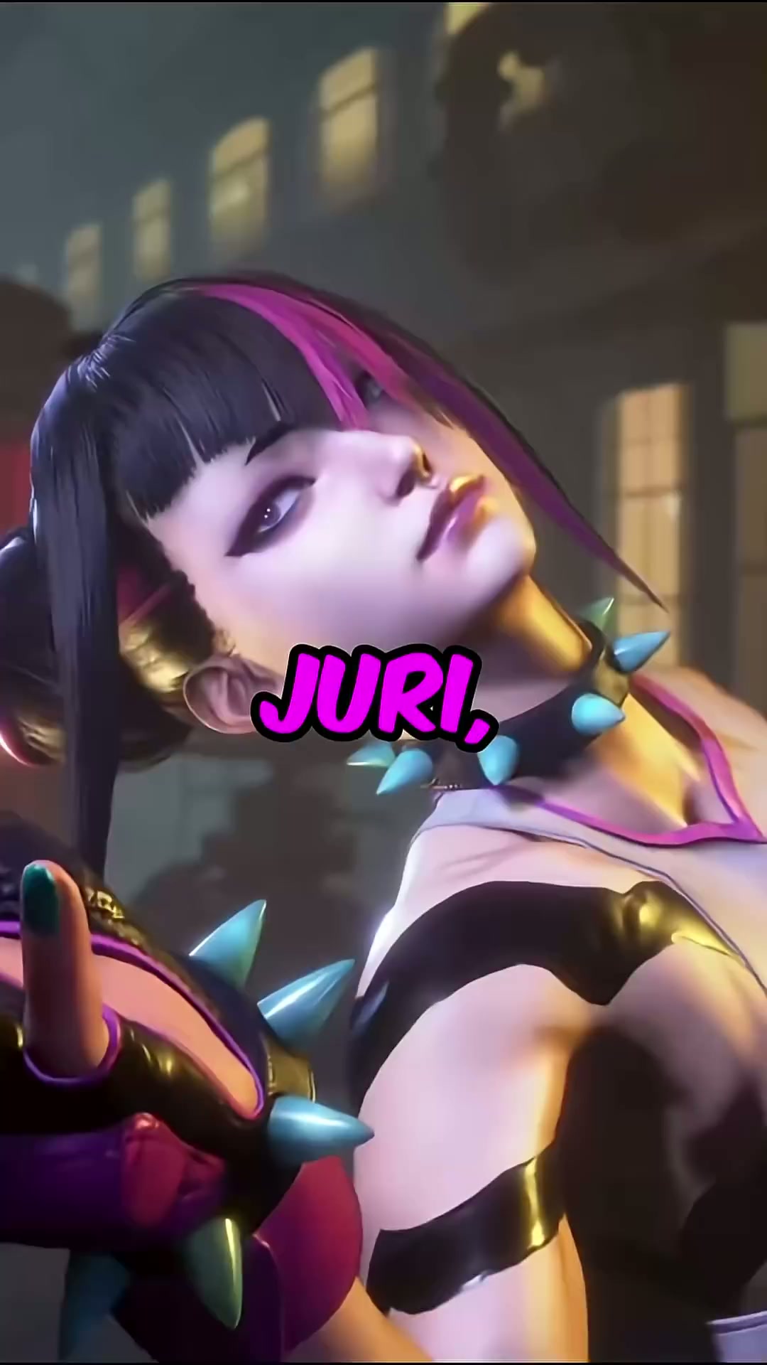 Juri mocks Chun-Li's iconic victory pose in Street Fighter 6 # ...
