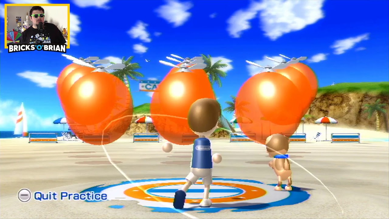 Wakeboarding & frisbee fun! - Wii Sports Resort with Bricks 'O' Brian!