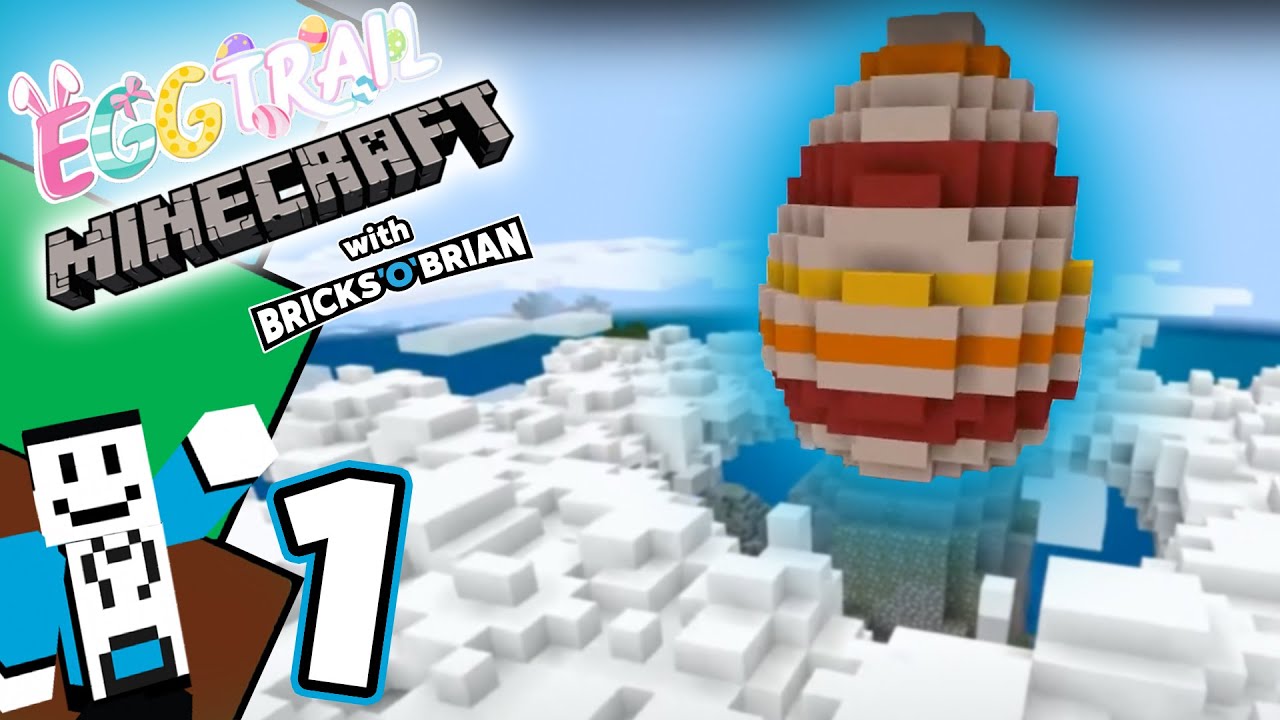 Egg trail Minecraft map showcase with Bricks 'O' Brian