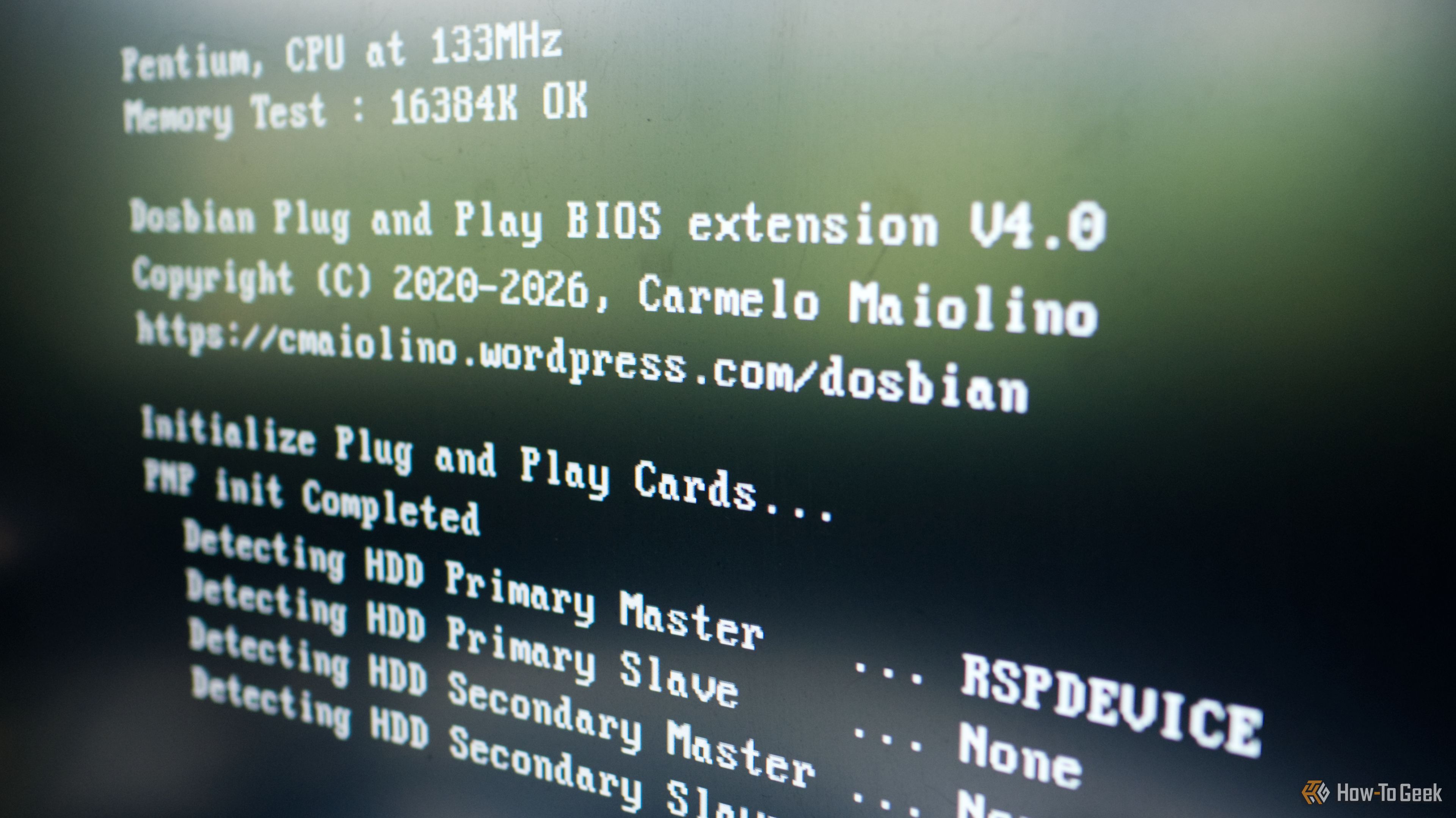 I didn't realize MS-DOS was training me for Linux
