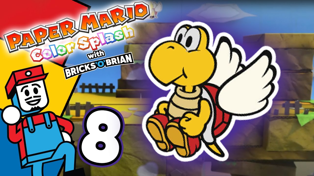 The shining sun of Daffodil Peak! - Paper Mario Color Splash with ...