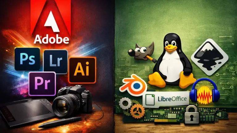 Hay vida más allá de Adobe, y el software libre puede ser una gran decisión