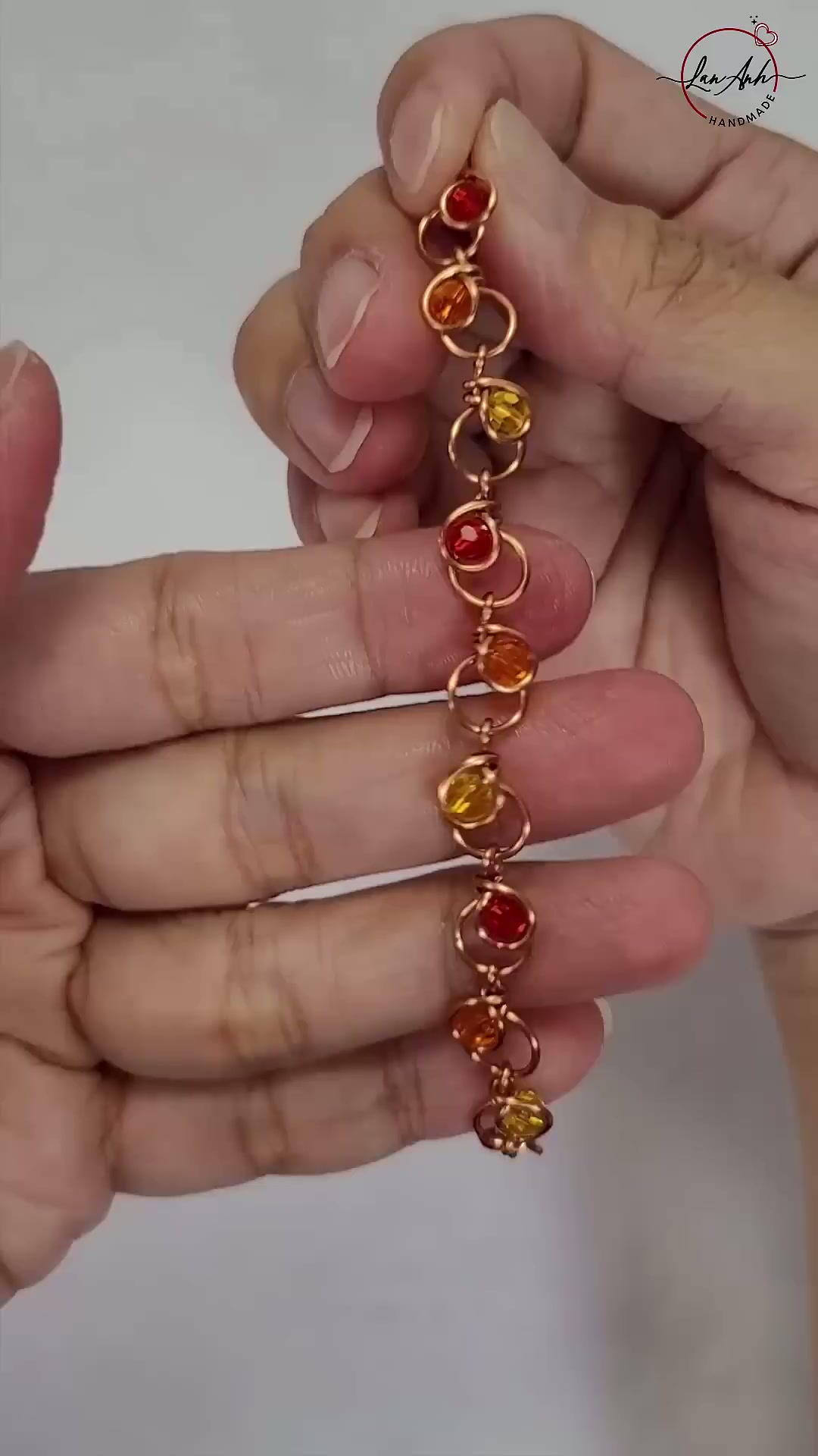 Jewelry for beginners | Simple beaded chain link bracelet | Eclipse ...