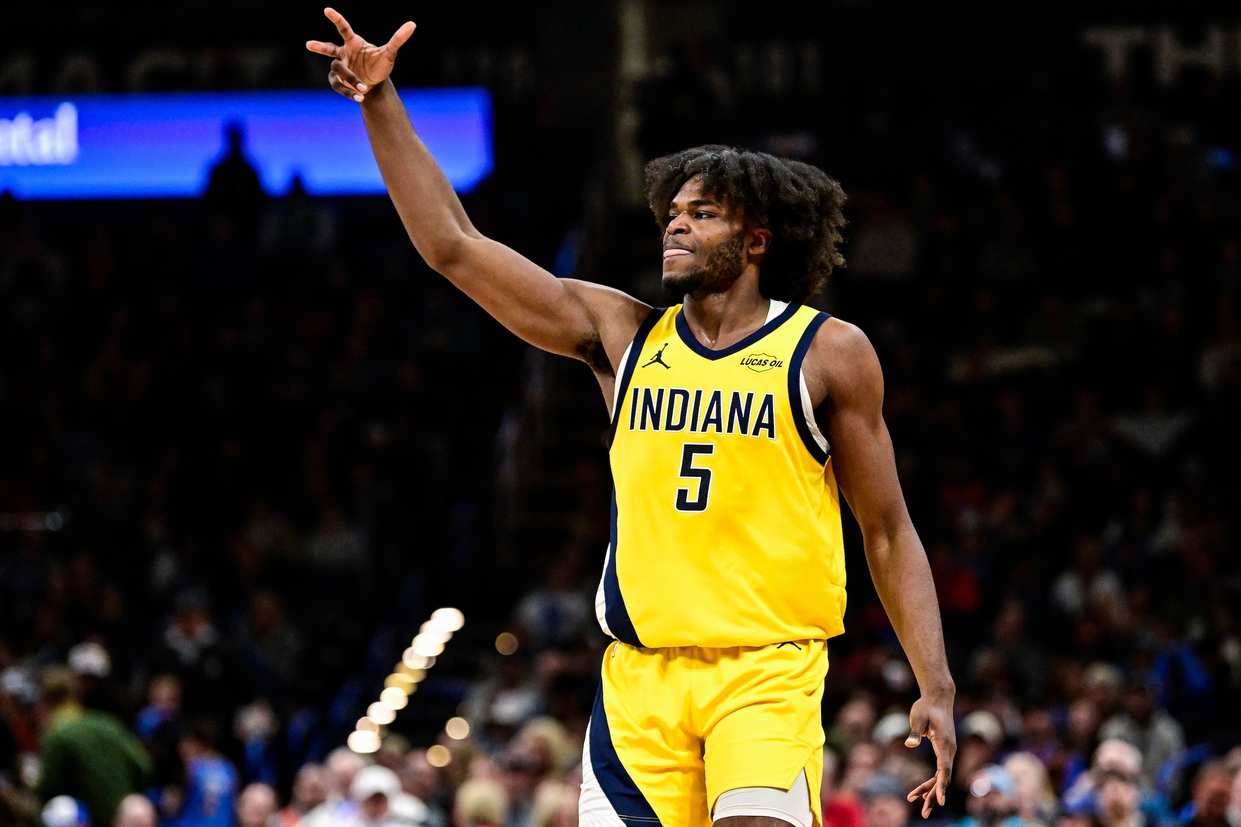 NBA: Shorthanded Pacers outlast Thunder in finals rematch