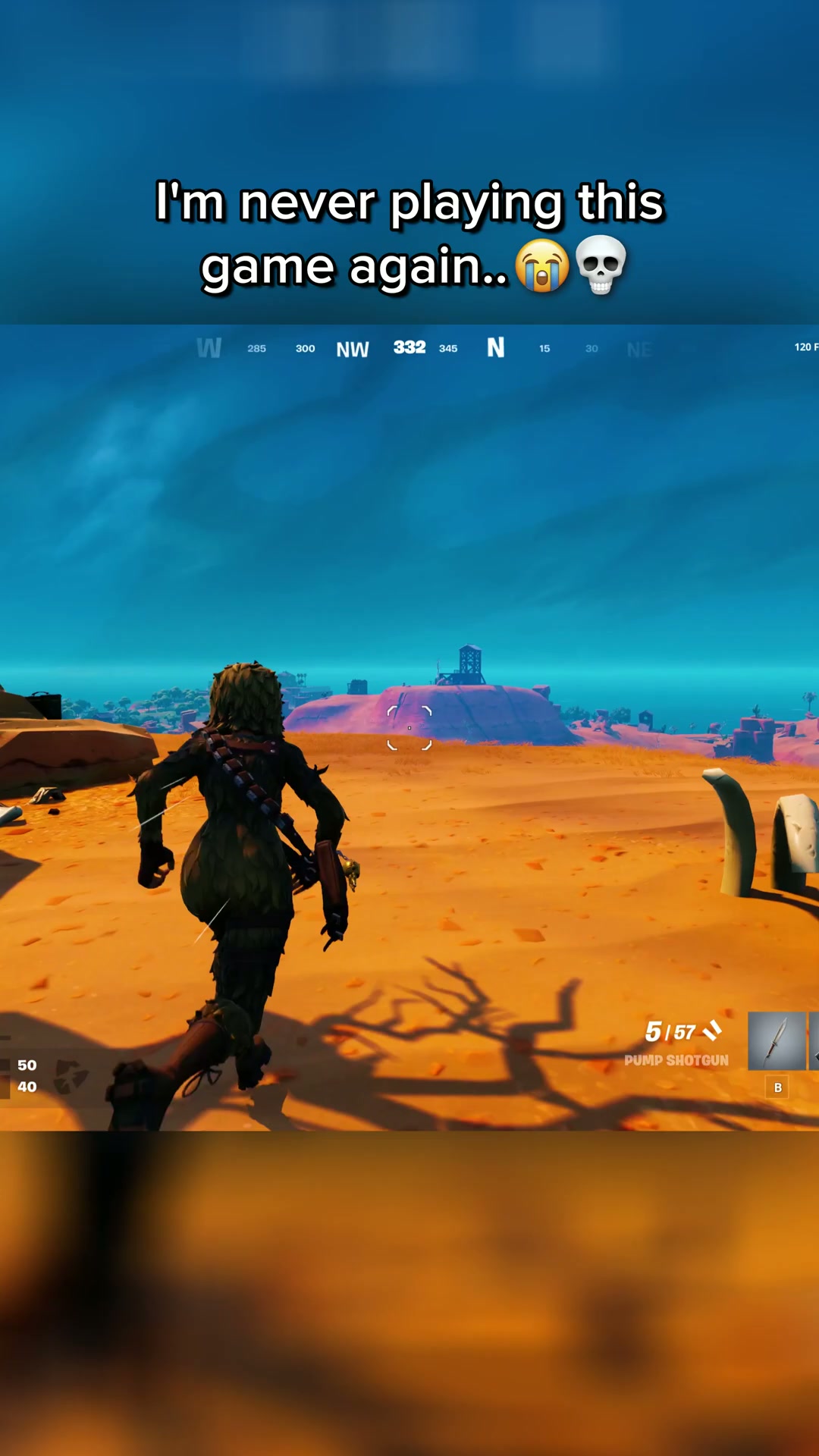 I deleted Fortnite after this ☠️ #shorts