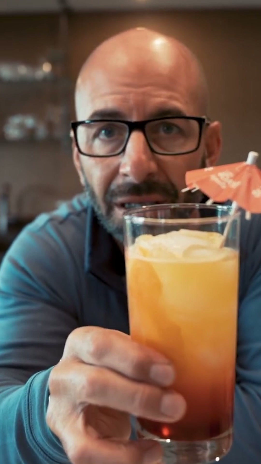 How to make a tequila sunrise ☀️