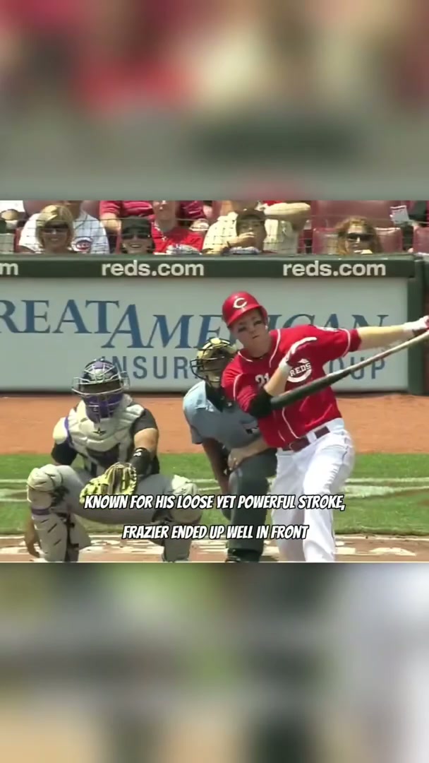 MLB hitter throws his bat at pitch, hits home run