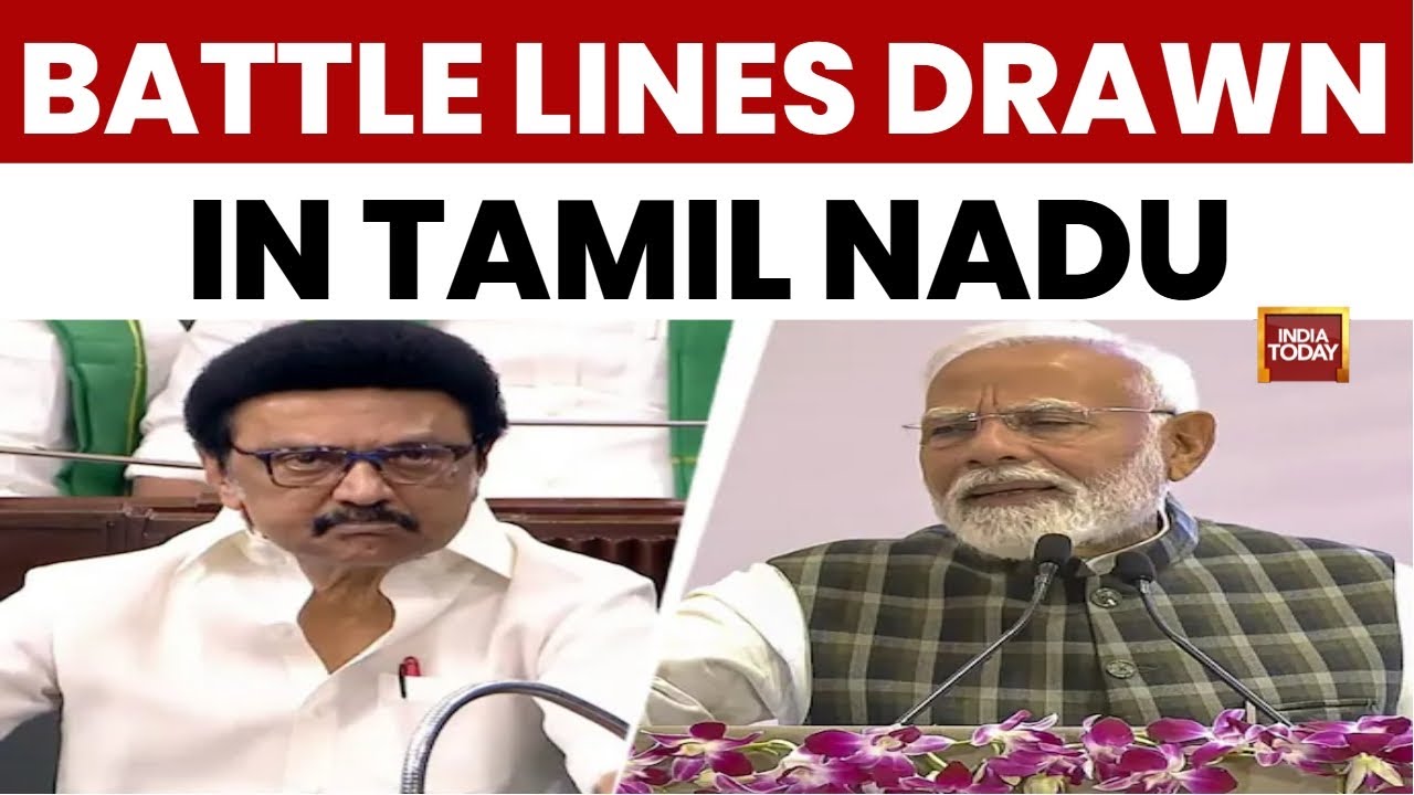 MK Stalin slams PM Modi's 'dummy engine' pitch as NDA launches Tamil ...