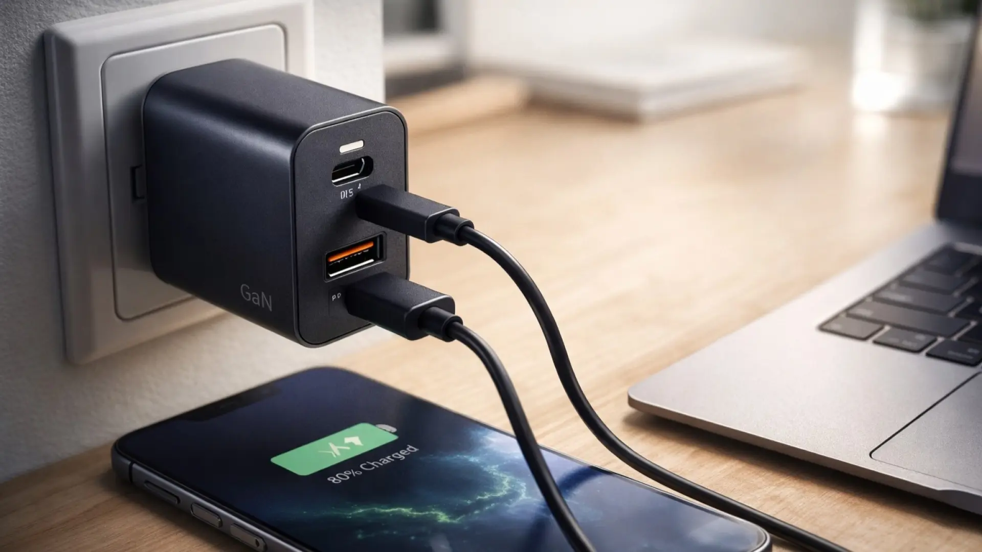 Por qué deberías cambiar tu viejo cargador del móvil por un GaN